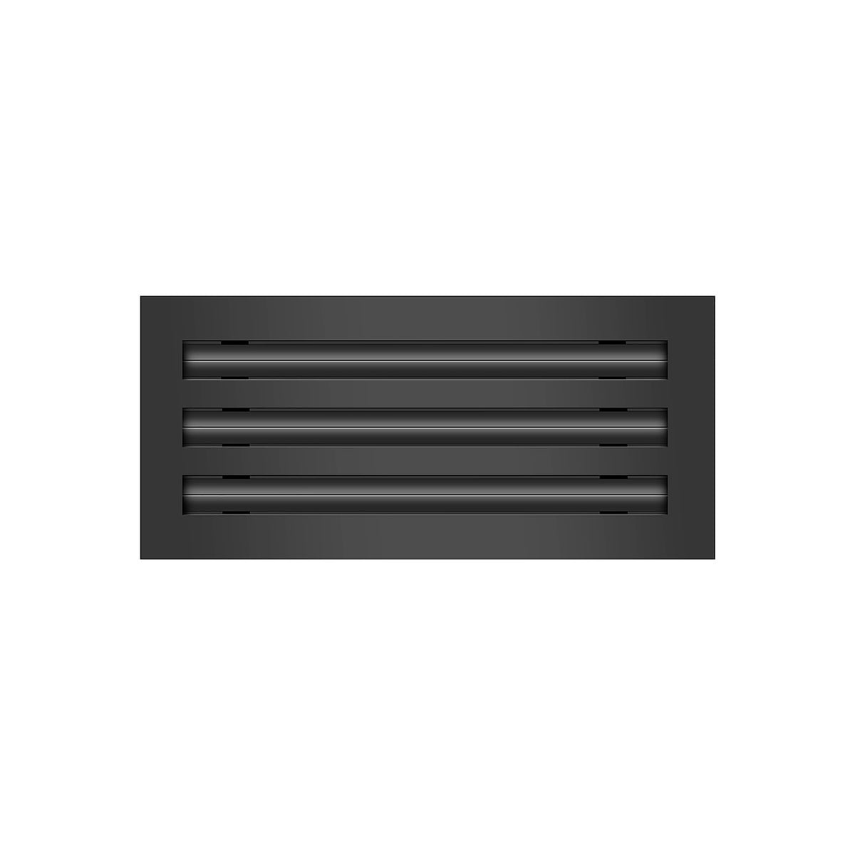 BUILDMART - 12 Inch Linear Slot Diffuser - (3 Slot) Triple Slot - Black ...