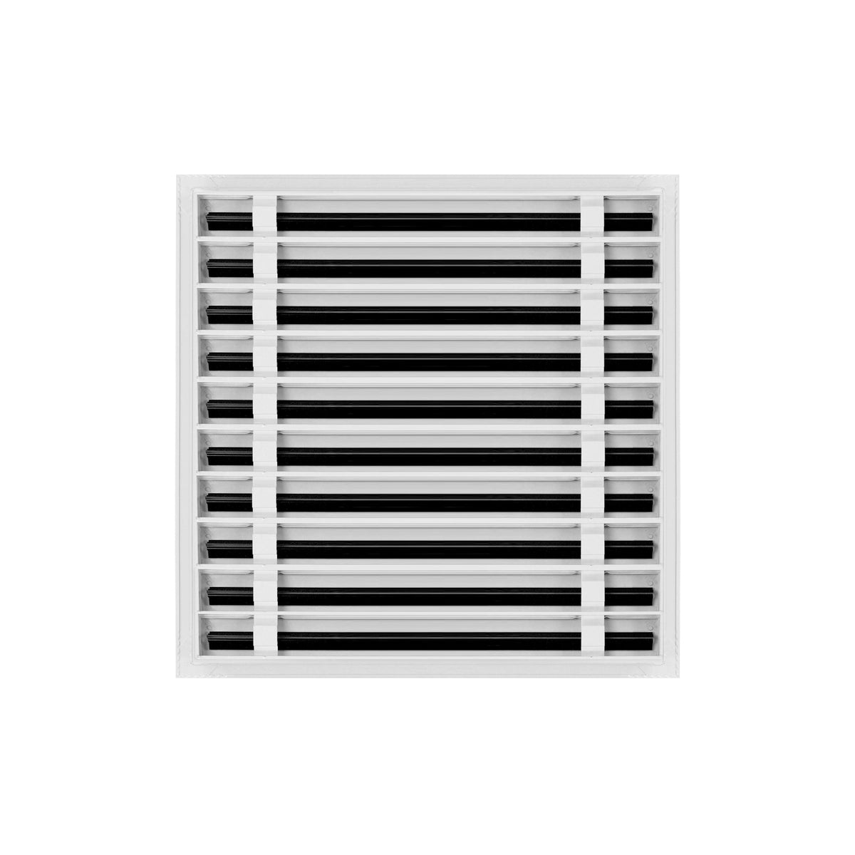 BUILDMART - 20x20 Modern AC Vent Cover - Decorative White Air Vent - S