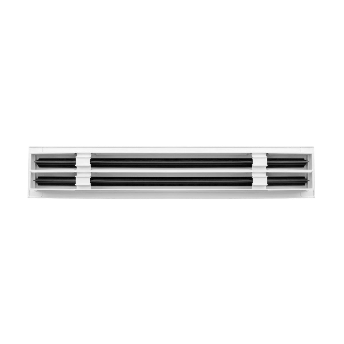BUILDMART - 24 Inch Linear Slot Diffuser - (2 Slot) Double Slot - Whit