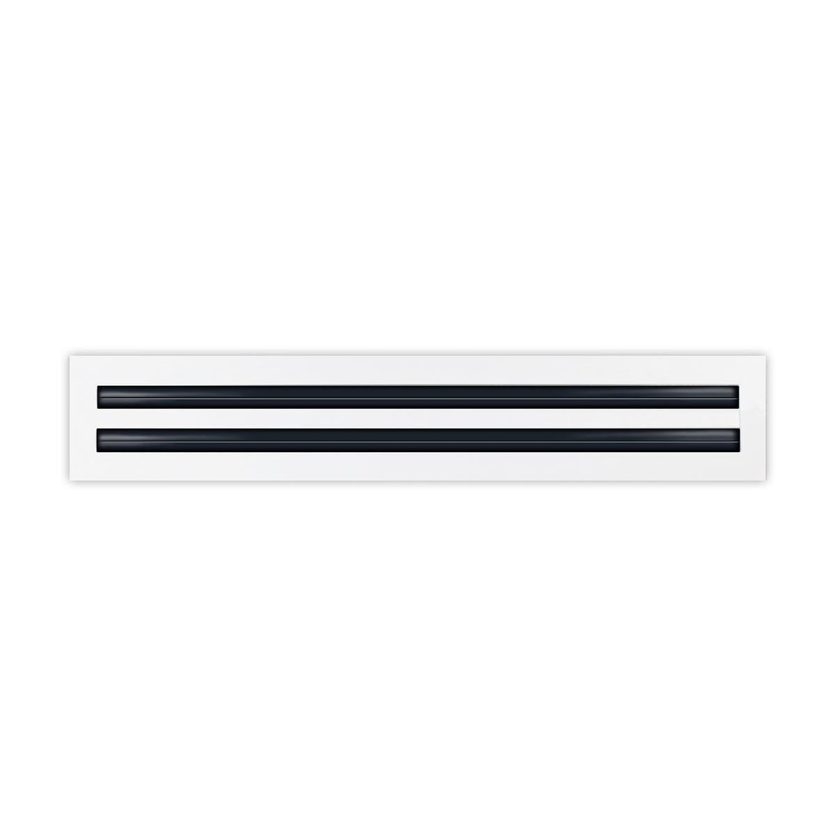 BUILDMART - 24 Inch Linear Slot Diffuser - (2 Slot) Double Slot - Whit
