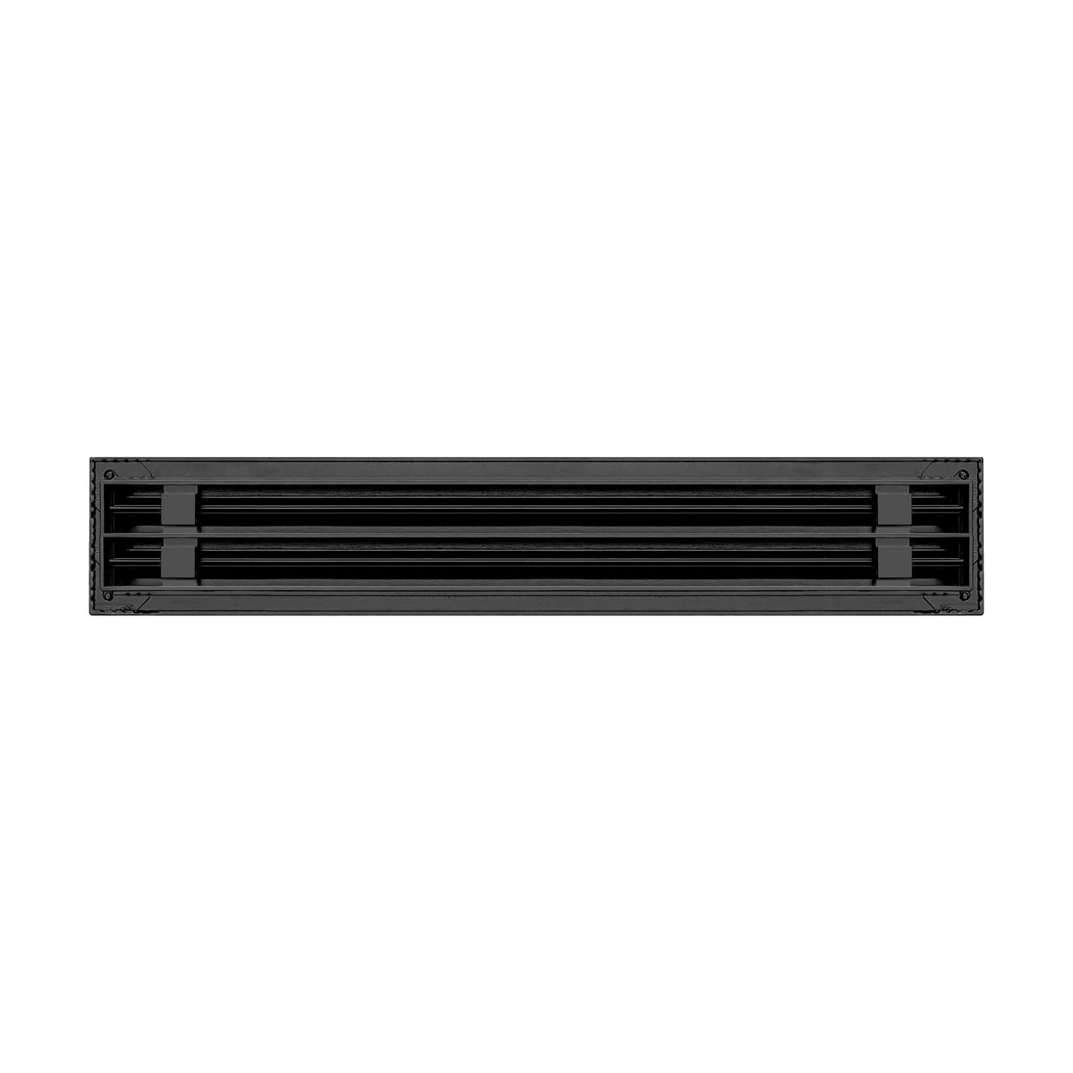 BUILDMART - 24 Inch Linear Slot Diffuser - (2 Slot) Double Slot - Black ...