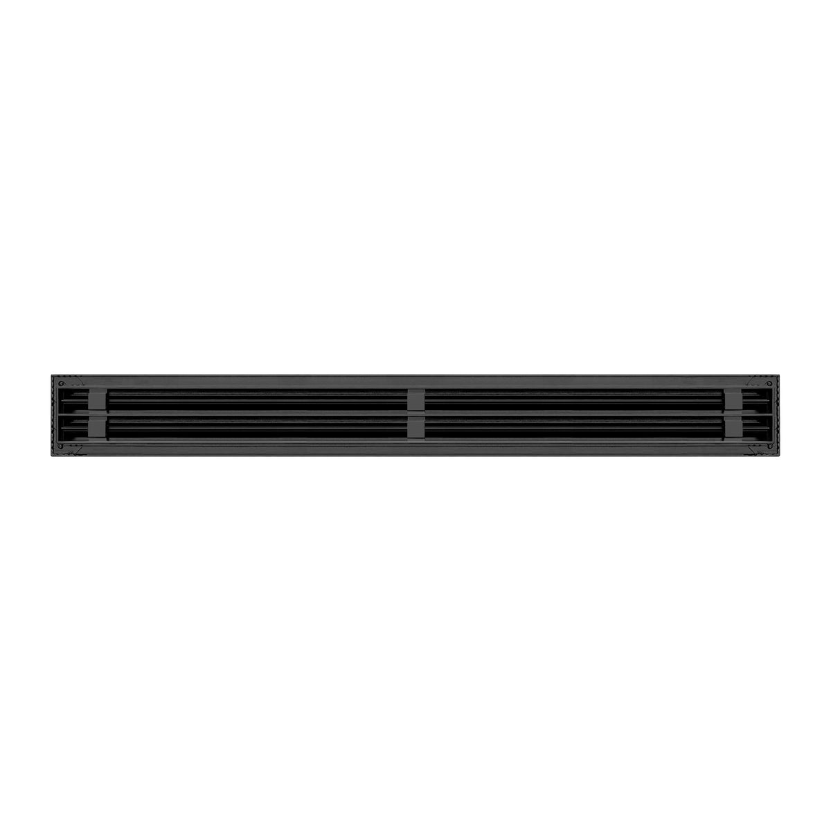 BUILDMART - 36 Inch Linear Slot Diffuser - (2 Slot) Double Slot - Black ...