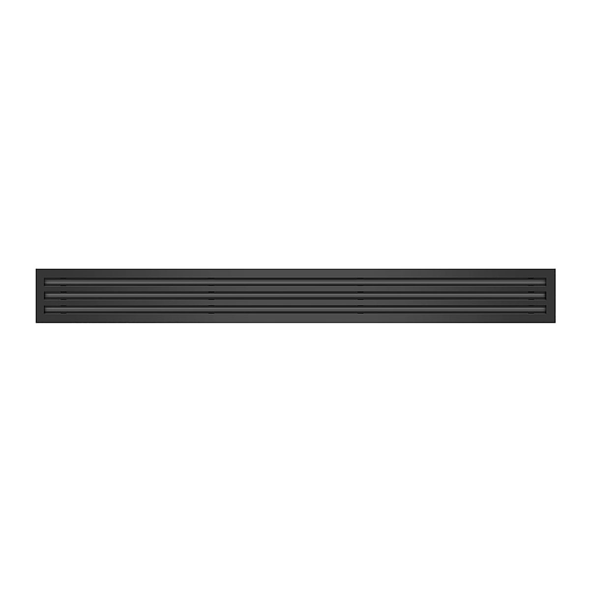 BUILDMART - 48 Inch Linear Slot Diffuser - (3 Slot) Triple Slot - Black ...