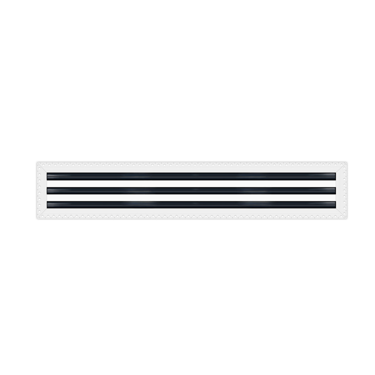 BUILDMART - 60" MUD-IN Linear Slot Diffuser - 3 Slot - Air Vent Cover