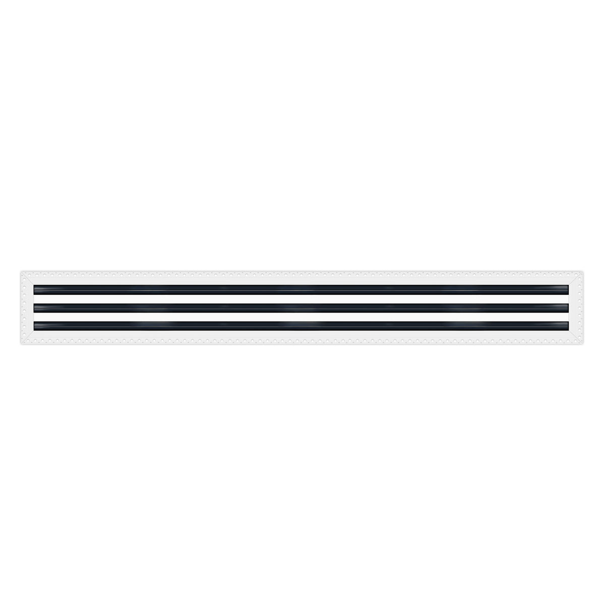 BUILDMART - 72" MUD-IN Linear Slot Diffuser - 3 Slot - Air Vent Cover